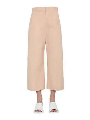 JIL SANDER Cropped Trousers - Pink