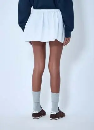 Miu Miu Drawstring Pocket Mini Skirt