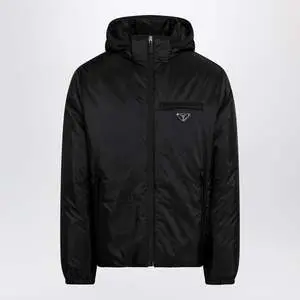 Prada Re-nylon Down Jacket - Black