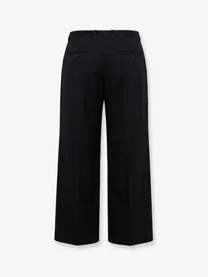 TOTEME Single Pleat Cotton Trousers