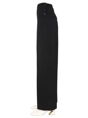 JIL SANDER Tailored Trousers - Black