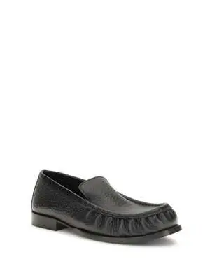 Dries Van Noten Grained Leather Loafers