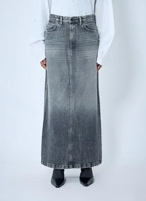 Acne Studios Denim Maxi Skirt