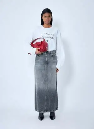 Acne Studios Denim Maxi Skirt