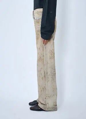 Acne Studios 2021f Faded Five-pocket Jeans