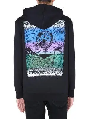 Paul Smith Printed Hooded Sweatshirt