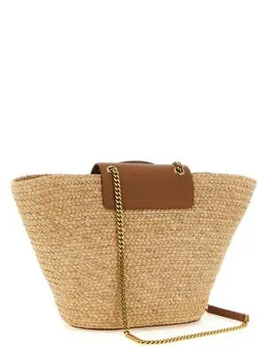 Saint Laurent Manon Shoulder Bag - Cream