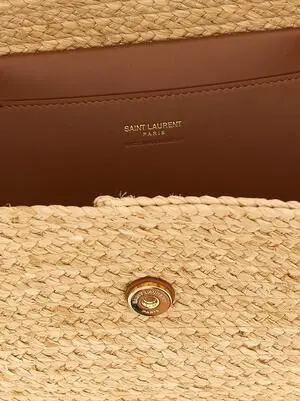 Saint Laurent Manon Shoulder Bag - Cream