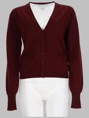 MAISON MARGIELA Virgin Wool Cardigan - Multicolor