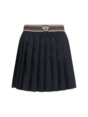 Versace Medusa '95 Pleated Skirt - Black