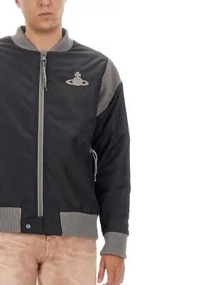 VIVIENNE WESTWOOD Bomber Jacket With Logo