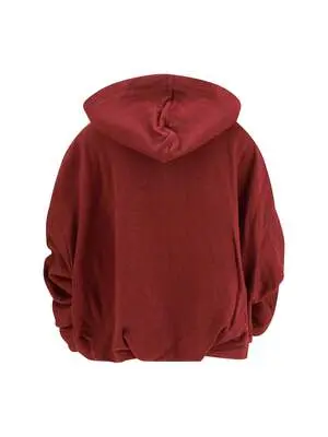Dries Van Noten Draped Cotton Jersey Sweatshirt