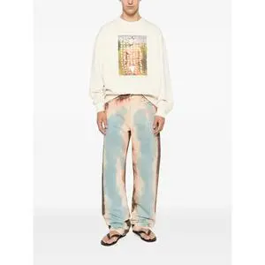JW Anderson Graphic Print Sweatshirt - Cream