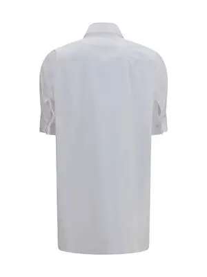 Dries Van Noten Cotton Shirt With Scarf Detail