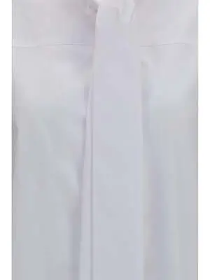 Dries Van Noten Cotton Shirt With Scarf Detail