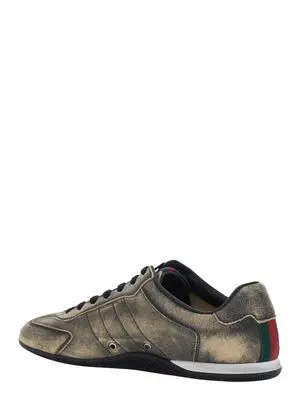 Gucci Elan Low Top Sneakers - Black