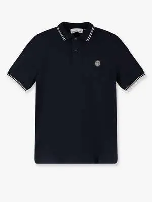 Stone Island Organic Cotton Polo Shirt - Multicolor