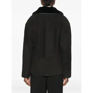 BLAZÉ MILANO Jackets Faux Fur & Shearling Jackets - Black