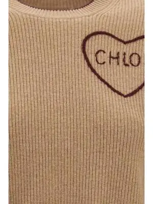 Chloé Heart-logo Sweater