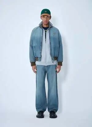 Miu Miu Denim Blouson Jacket