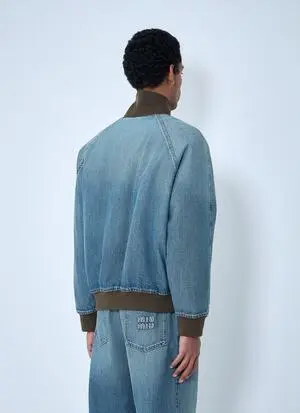 Miu Miu Denim Blouson Jacket