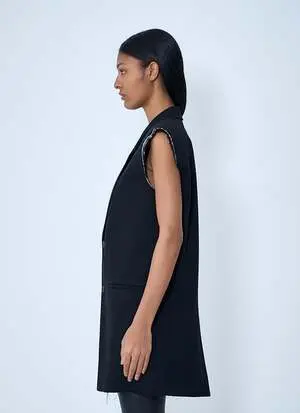 Rick Owens Sleeveless Tailored Blazer