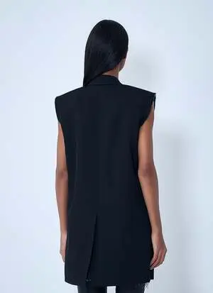 Rick Owens Sleeveless Tailored Blazer