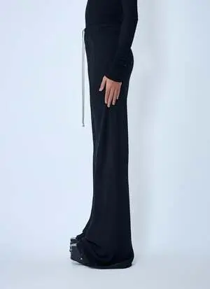 Rick Owens Drawstring Bias Pants - Black