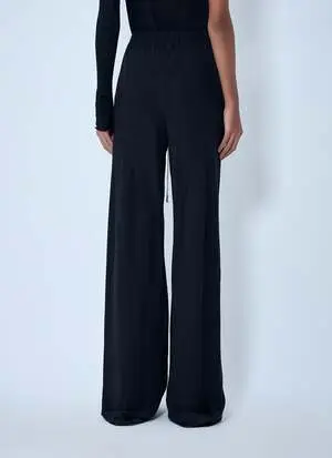 Rick Owens Drawstring Bias Pants - Black