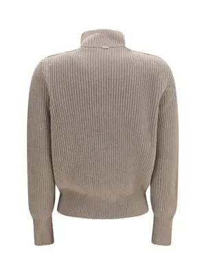 Herno Resort Ribbed Pure Wool Cardigan