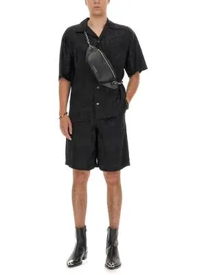 Alexander McQueen Viscose Bermuda Shorts