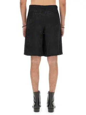 Alexander McQueen Viscose Bermuda Shorts