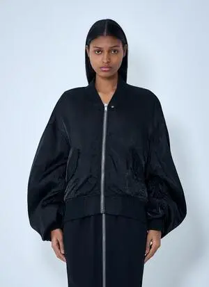 Rick Owens Oversized Bomber Jacket - Black