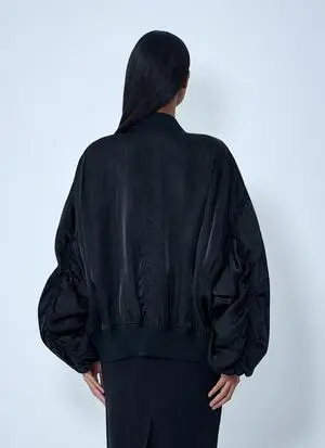 Rick Owens Oversized Bomber Jacket - Black