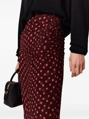 Stella McCartney Polka Dot Long Skirt