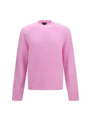 TOM FORD Cashmere Crew-neck Sweater - Pink