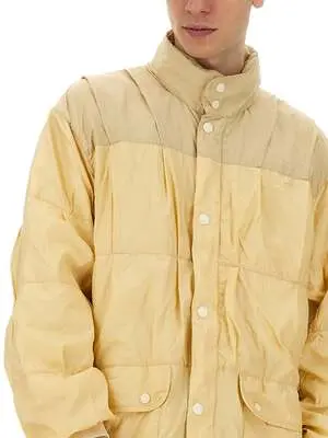 Our Legacy Rubberized Nylon Jacket - Cream