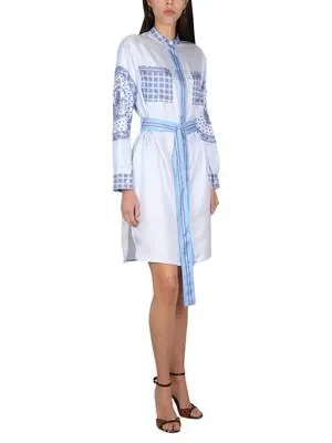 Burberry Silk Chemisier Dress