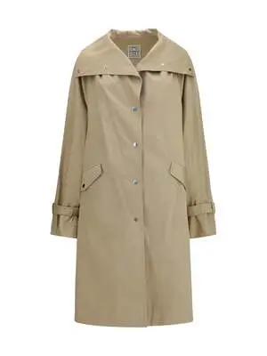 TOTEME Oversized Cotton Trench - Cream