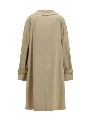 TOTEME Oversized Cotton Trench - Cream