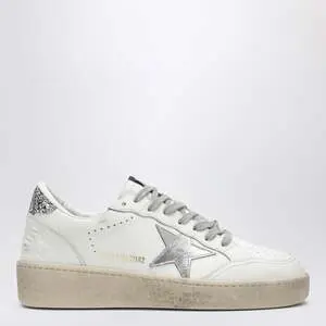 GOLDEN GOOSE Glitter Ball Star Sneakers - White