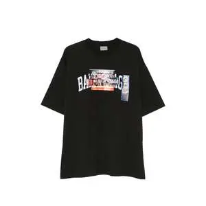 Balenciaga T-shirts & Vests T-shirts - Black