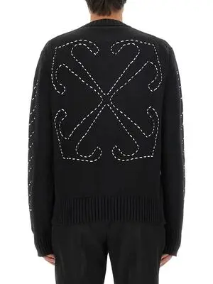 Off-White Jersey With Logo