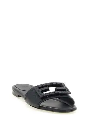 Fendi Baguette' Slides