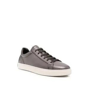 TOD'S Leather Low-top Trainers - Gray