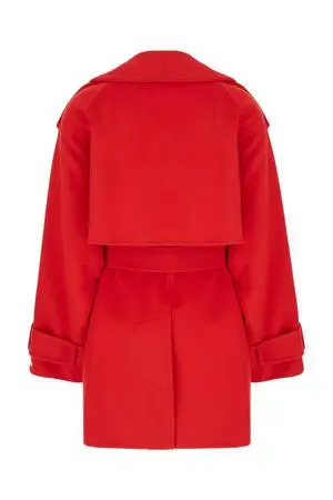 Sportmax Belted Overcoat - Multicolor
