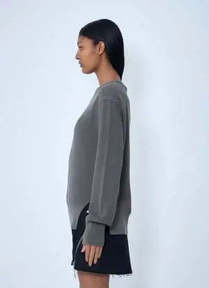 Rick Owens Ribbed Knit Sweater