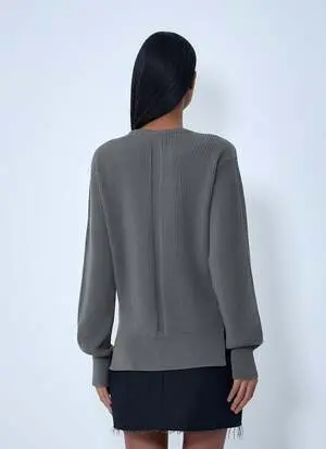 Rick Owens Ribbed Knit Sweater
