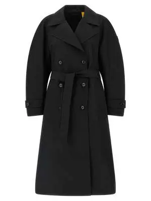 Moncler X Edward Enninful 'zake' Trench Coat - Black