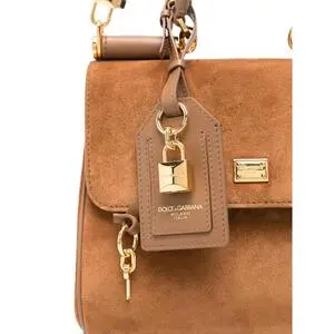 Dolce & Gabbana Suede Tote Bag - Brown